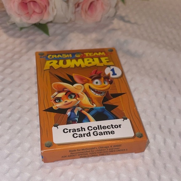 McDonald's | Toys | Crash Team Rumble Crash Collector Card Game 223 ...